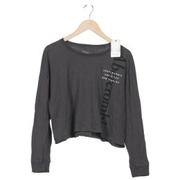 Abercrombie & Fitch Abercrombie & Fitch Langarmshirt Damen Gr&ouml;&szlig;e L Second Hand grau