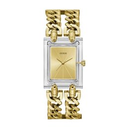 Guess Analog Watch female Gold size One Size