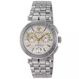 Versace Analog Watch male Silver size One Size