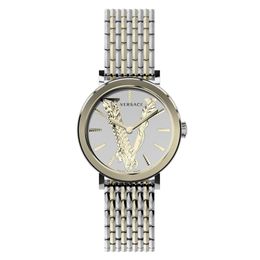 Versace Uhr Damen Gr&ouml;&szlig;e One Size silber