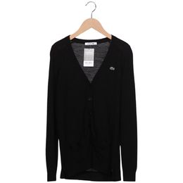 Lacoste Strickjacke Damen Gr&ouml;&szlig;e XS Second Hand schwarz