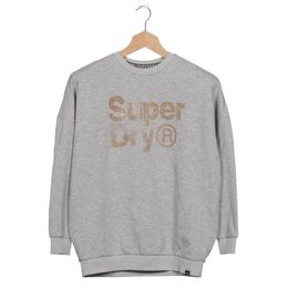 Superdry Sweater Damen Größe L Second Hand grau