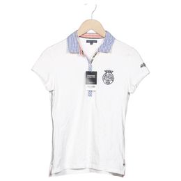 Tommy Hilfiger Poloshirt Damen Gr&ouml;&szlig;e M Second Hand wei&szlig;