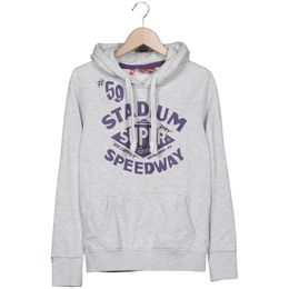 Superdry Kapuzenpullover Damen Größe S Second Hand grau
