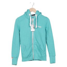 Superdry Kapuzenpullover Damen Größe XS Second Hand türkis
