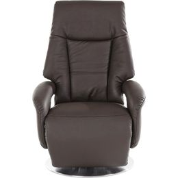Sit & More sit&more TV-Sessel &raquo;Enjoy&laquo; in Gr&ouml;&szlig;e S, wahlweise mit Motor und Aufstehhilfe braun Luxus-Microfaser (100% Polyester);Luxus-Kunstleder;NaturLEDER (
