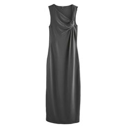 next Kleid Damen Gr&ouml;&szlig;e 38 grau Winterkleid