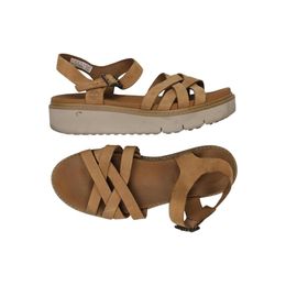 Timberland Sandalen Damen Gr&ouml;&szlig;e 39 Second Hand braun