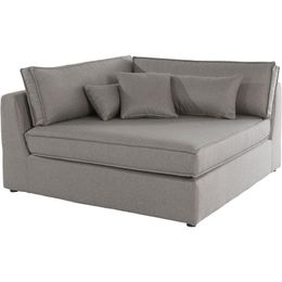 OTTO home Sofa-Eckelement &raquo;Enid&laquo; Teil eines Modulsofas, fester Sitzkomfort, auch in Breitcord beige Baumwollmix (60% Baumwolle/40% Leinen);Struktur 