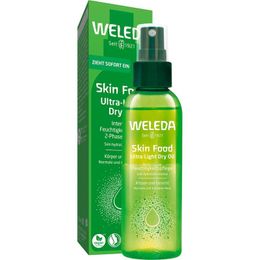 Weleda Körperöl »Skin Food Ultra-Light Dry Oil« 100ml Ultraleichtes 2-Phasenspray für sofortigen Glow und schöne, weiche Haut