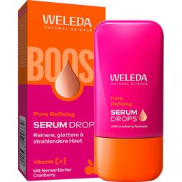 Weleda Gesichtsserum »Pore Refining Serum Drops« 30ml Klare, glatte und strahlende Haut dank Vitamin-Power und Cranberry
