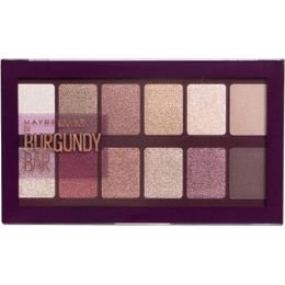 Maybelline NEW YORK Lidschatten »The Burgundy Bar« mit schimmernden Burgunder-Tönen bunt Make-Up von L'Oréal Paris