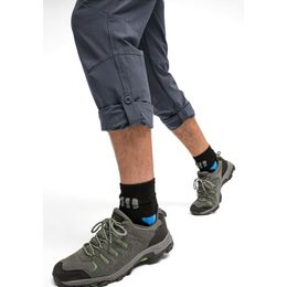 Maier Sports Damen Funktionshose &raquo;Nil&laquo; Herren Wanderhose, atmungsaktive Outdoor-Hose mit Roll up Funktion grau 54, Normalgr&ouml;&szlig;en