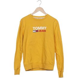 Tommy Jeans Sweater Damen Gr&ouml;&szlig;e S Second Hand gelb