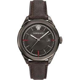 Versace Analog Watch male Brown size One Size