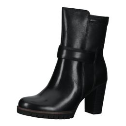 Marco Tozzi High-Heel-Stiefelette &raquo;Stiefelette Leder&laquo; Black 36 36 Verschluss: Rei&szlig;verschluss