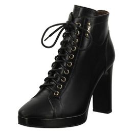 Nero Giardini High-Heel-Stiefelette &raquo;Stiefelette Leder&laquo; Schwarz 35 35 Verschluss: Schn&uuml;rung