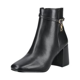 Steve Madden High-Heel-Stiefelette &raquo;Stiefelette Leder&laquo; Schwarz 36 36 Verschluss: Rei&szlig;verschluss