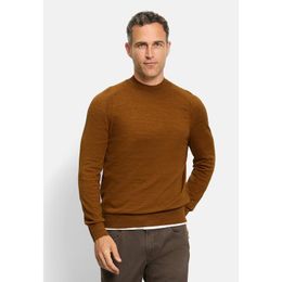 OLYMP Strickpullover &raquo;Casual Strick&laquo; Messing M M Bequeme Passform