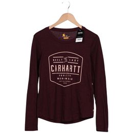 Carhartt Work In Progress Carhartt WIP Langarmshirt Damen Gr&ouml;&szlig;e S Second Hand bordeaux