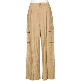 papermoon Stoffhose Damen Gr&ouml;&szlig;e M Second Hand beige