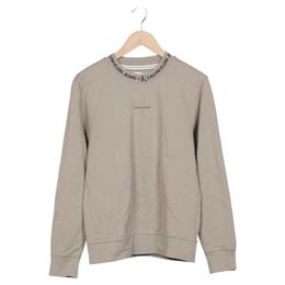 Calvin Klein Jeans Sweater Herren Gr&ouml;&szlig;e S Second Hand beige