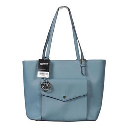 MICHAEL Michael Kors Handtasche gross Leder Damen Gr&ouml;&szlig;e One Size Second Hand hellblau