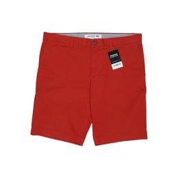 Lacoste Shorts Herren Gr&ouml;&szlig;e 34 Second Hand rot