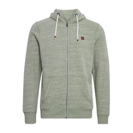 11 Project Sweatjacke 'Jarne' Herren Gr&ouml;&szlig;e M braun / gr&uuml;n / wei&szlig;