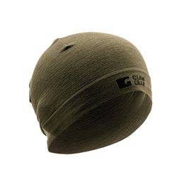 Merino Seamless Beanie steingrau oliv, Gr&ouml;&szlig;e S/M