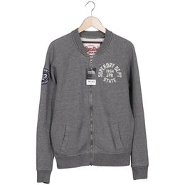 Superdry Sweater Herren Größe L Second Hand grau