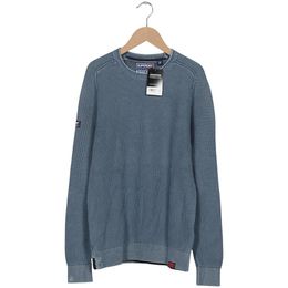 Superdry Pullover Herren Größe M Second Hand blau