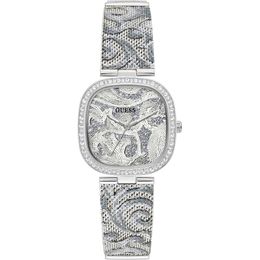Guess Analog Watch female Silver size One Size