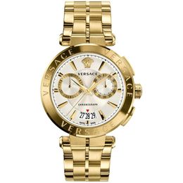 Versace Analog Watch male Gold size One Size