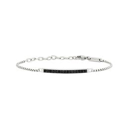 Breil Armband Herren Gr&ouml;&szlig;e One Size schwarz / silber