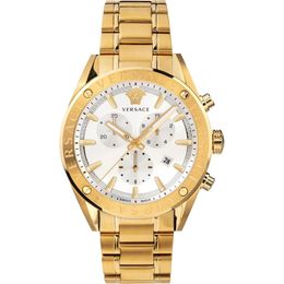 Versace Uhr Herren Gr&ouml;&szlig;e One Size gold / wei&szlig;
