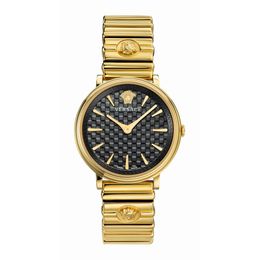Versace Analoguhr Damen Gr&ouml;&szlig;e One Size gold / schwarz