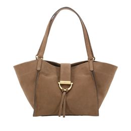 Abro Shopper - Shopper TEMI - Gr. unisize - in Cognacbraun - f&uuml;r Damen