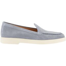 Santoni Loafer - Dames Yalta Loafer Blauw - Gr. 38,5 (EU) - in Blau - f&uuml;r Damen