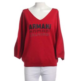 Armani Exchange Pullover / Strickjacke Damen Gr&ouml;&szlig;e L Second Hand rot