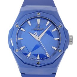 Hublot Uhren - Classic Fusion - Gr. unisize - in Blau - f&uuml;r Damen