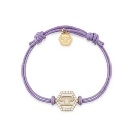 Philipp Plein Armband - Armband Linked - Gr. EINHEITSG - in Lila - f&uuml;r Damen