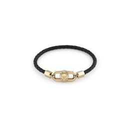Philipp Plein Armb&auml;nder - Armband Plein Edge - Gr. L - in Schwarz - f&uuml;r Damen
