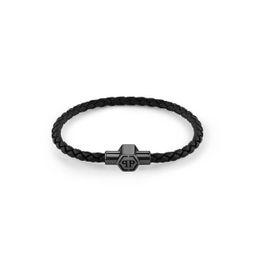 Philipp Plein Armb&auml;nder - Armband Plein Enigma - Gr. L - in Grau - f&uuml;r Damen
