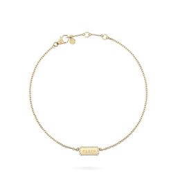 Philipp Plein Halskette - Halskette Plein Tag - Gr. unisize - in Gold - f&uuml;r Damen