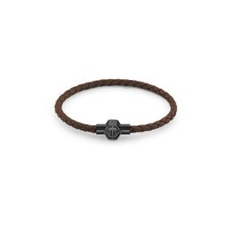 Philipp Plein Armb&auml;nder - Armband Plein Tag - Gr. S - in Braun - f&uuml;r Damen