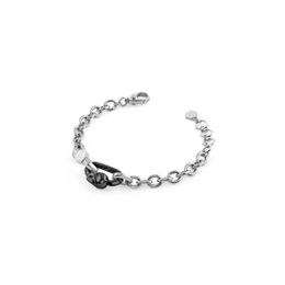 Philipp Plein Armb&auml;nder - Armband Plein Edge - Gr. EINHEITSG - in Silber - f&uuml;r Damen