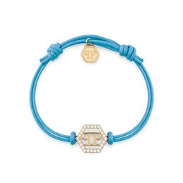 Philipp Plein Armband - Armband Linked - Gr. EINHEITSG - in Blau - f&uuml;r Damen