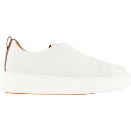 Santoni Loafer - Dames Victory Sneaker Beige - Gr. 40 (EU) - in Wei&szlig; - f&uuml;r Damen