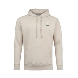 Mikon Sweatshirt Herren Gr&ouml;&szlig;e L beige / schwarz / wei&szlig;